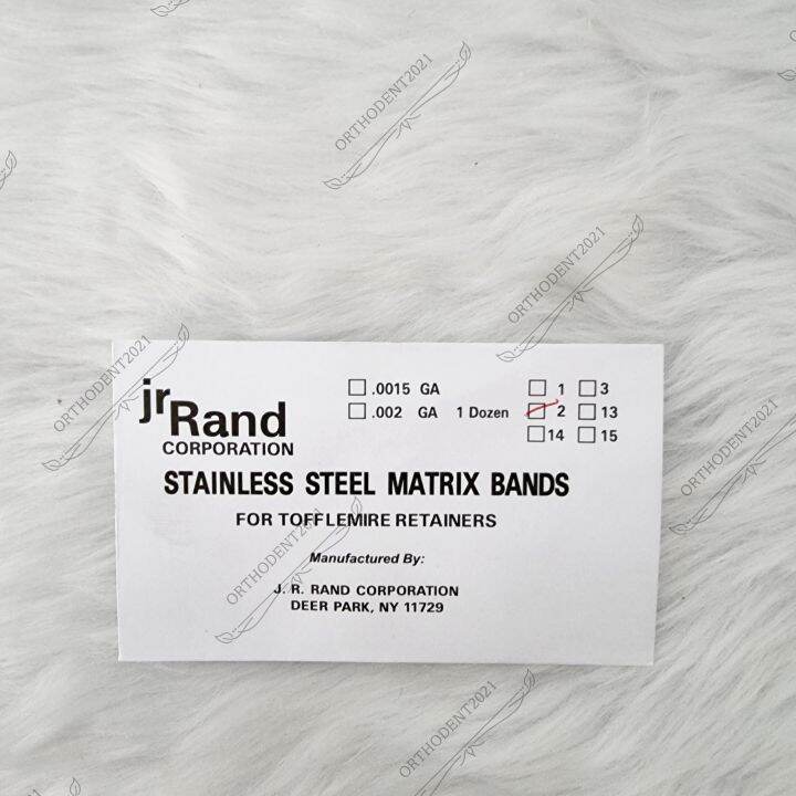 Matrix Band Molar | Lazada PH