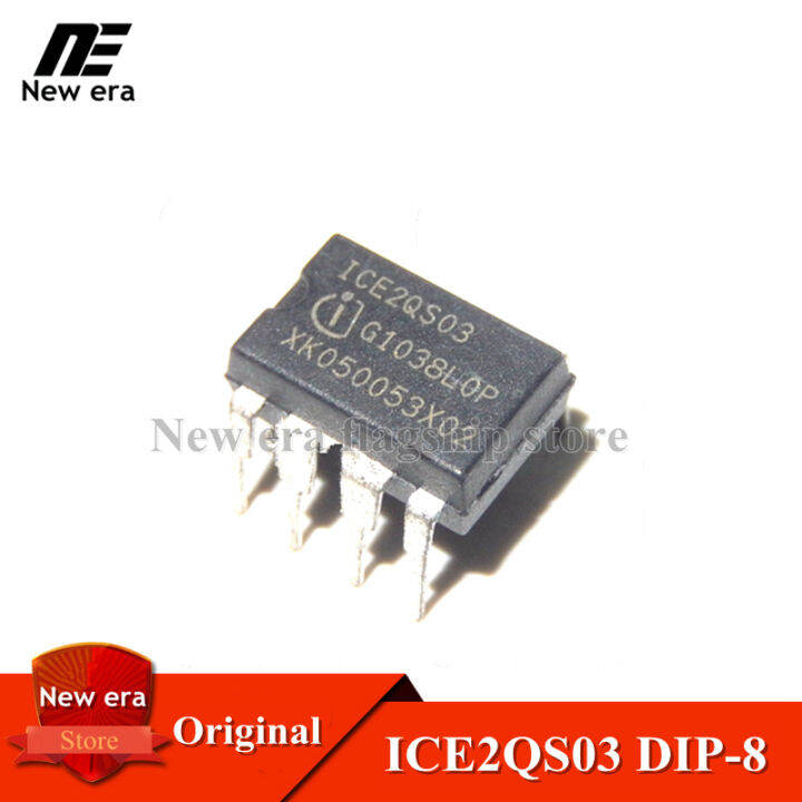 5ชิ้นICE2QS03 DIP-8 2QS03 DIP8ชิปการจัดการพลังงานใหม่เดิม | Lazada.co.th