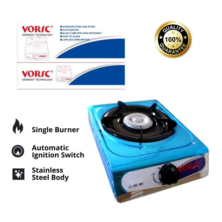 VORSC HEAVY DUTY SINGLE BURNER / DOUBLE BURNER GAS STOVE KALAN | Lazada PH