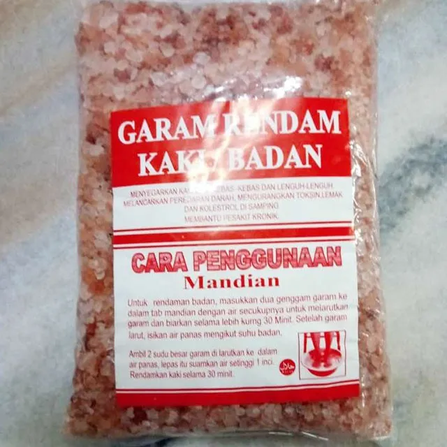 Garam Bukit Kasar 1kg untuk Mandian / Rendaman Kaki | Lazada