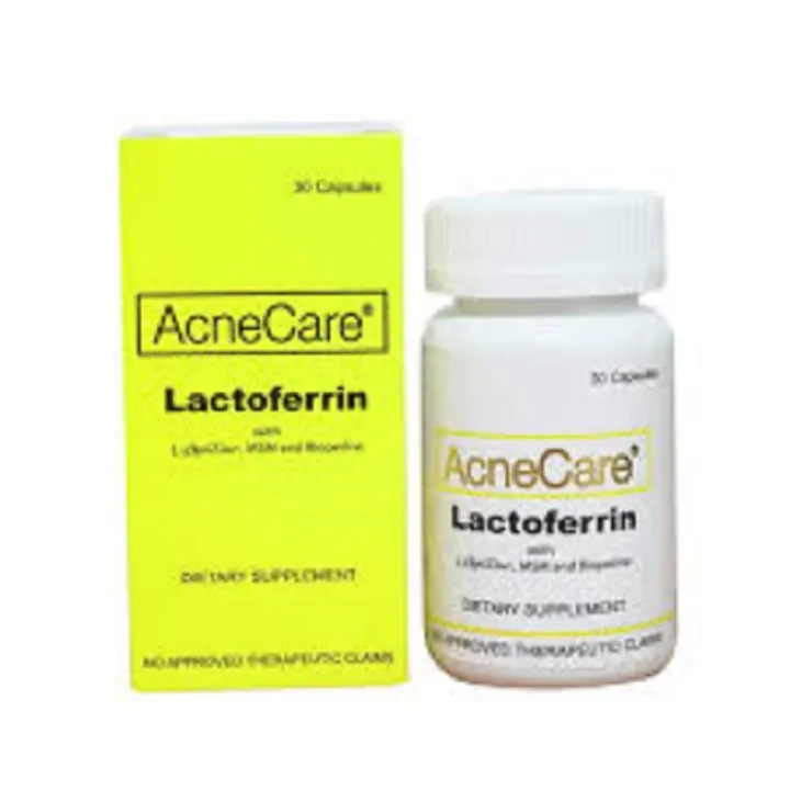 Acne Care capsule Anti-acne Pimple Lactoferrin with Linumlife Extra and ...