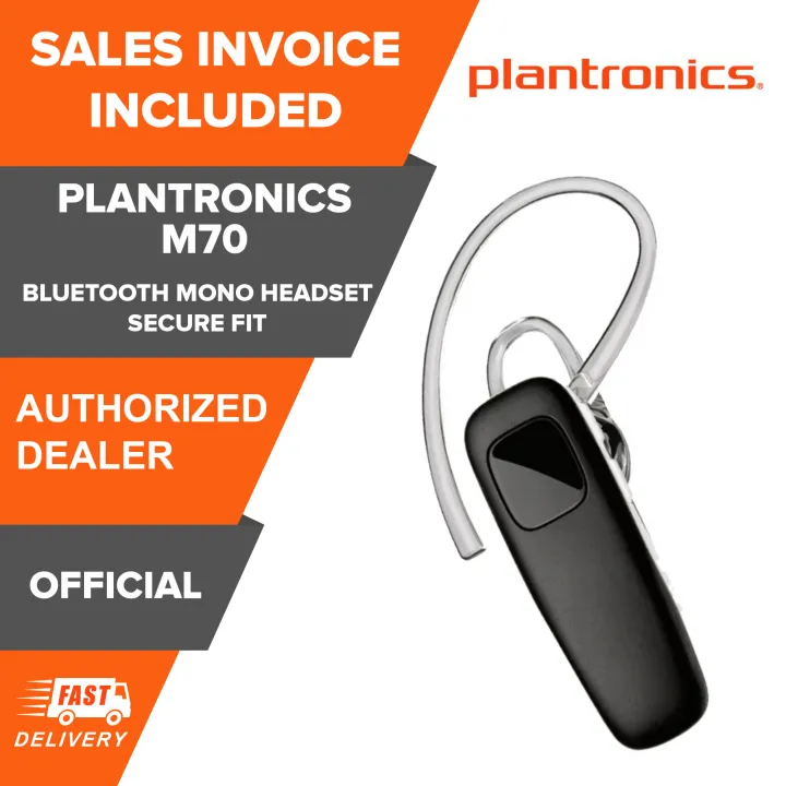 Plantronics M70 Bluetooth Mono Headset | Lazada PH