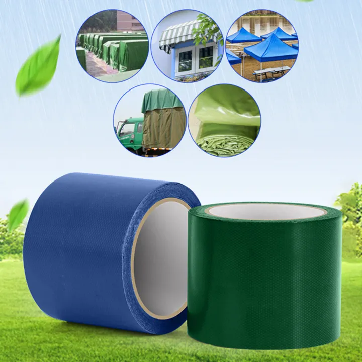 PVC Tarpaulin Repair Tape Truck Rainproof Cloth Adhesive Tape Outdoor ...
