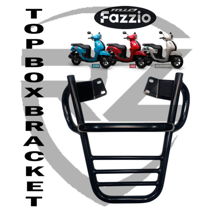 Rizoma MIO Fazzio Heavy Duty Top Box Bracket Powder Coated Made in the ...