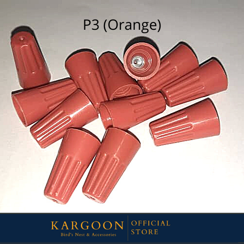 Wire Nut Connector (100 P3 Pieces)(Simple twist to connect wire ...