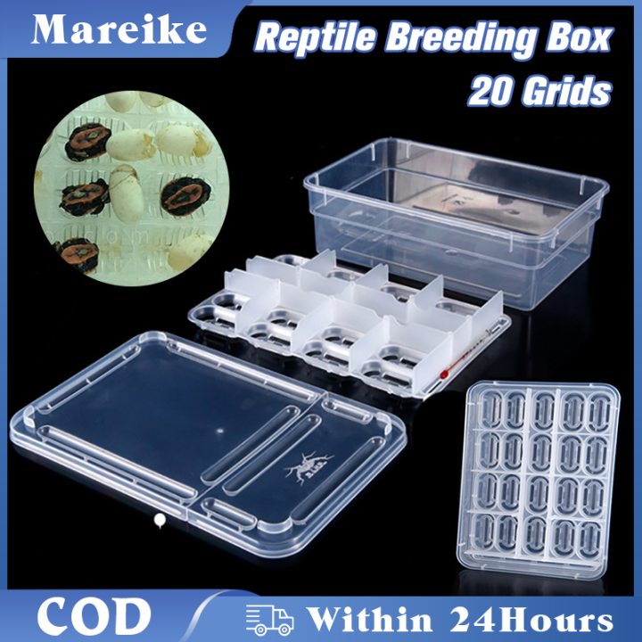 Reptile Feeding Box Transparent Snake Breeding Box Animal Habitat Cage ...