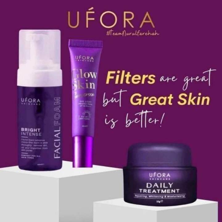 Ufora Skincare Facial Foam Sunscreen Dairy Treatment Original HQ | Lazada