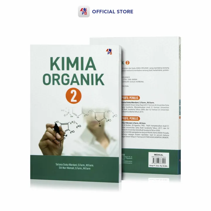 Buku Kimia Organik 2 / Buku Farmasi Semester 2 Pustaka Baru | Lazada Indonesia