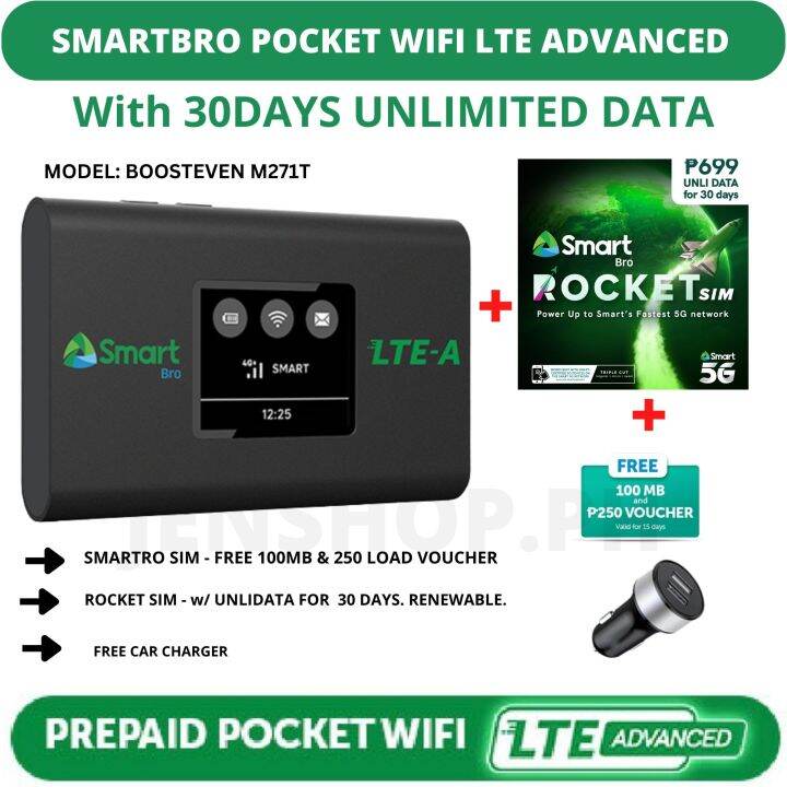 SMART BRO LTE POCKET WIFI CAT6 & CAT4 | Lazada PH