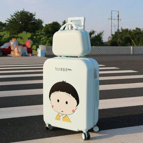 DJIG Store น่ารัก Cinnamon สุนัขกระเป๋าเดินทางการ์ตูนญี่ปุ่นรถเข็นขนาด ...