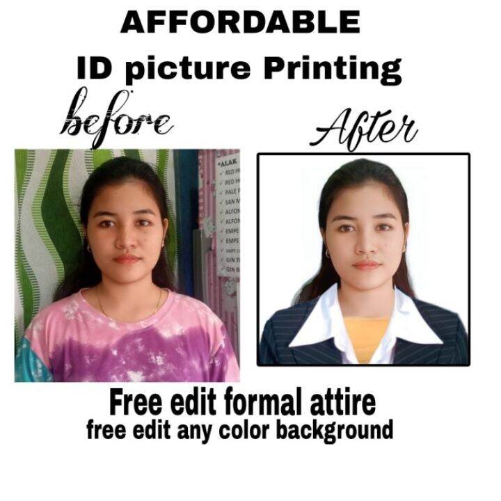 ID Picture 2x2 1x1 1.5x1.5 and passport id (free edit formal attire ...