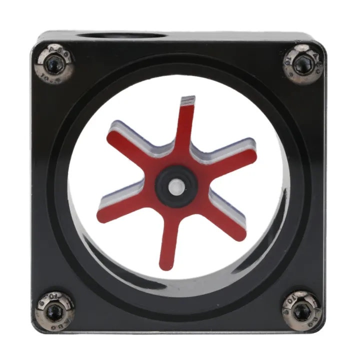 G1/4 Port 3 Impeller Water Flow Meter Indicator สำหรับ PC Water Cooling ...