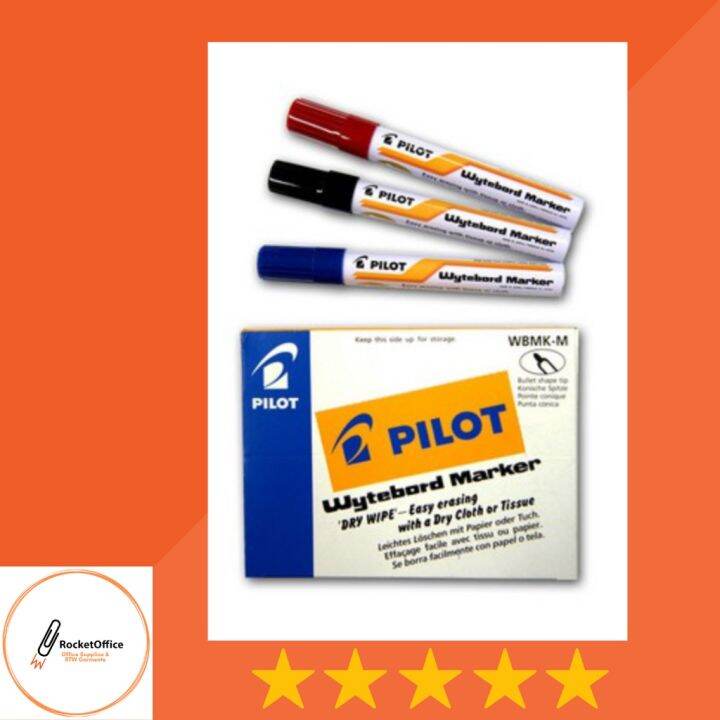 PILOT WHITE BOARD MARKER ORIGINAL THREE COLORS | Lazada PH