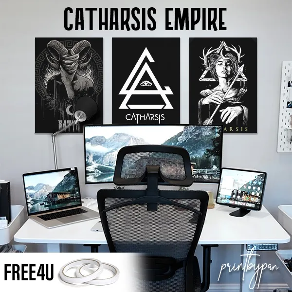 Poster Brand CATHARSIS EMPIRE A3 A4 - Wallpaper Poster Dinding ...