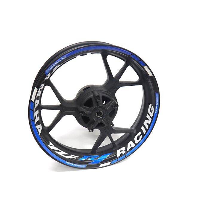 For Yamaha R1 YZFR1 Motorcycle Modified Wheel Hub Sticker Waterproof ...