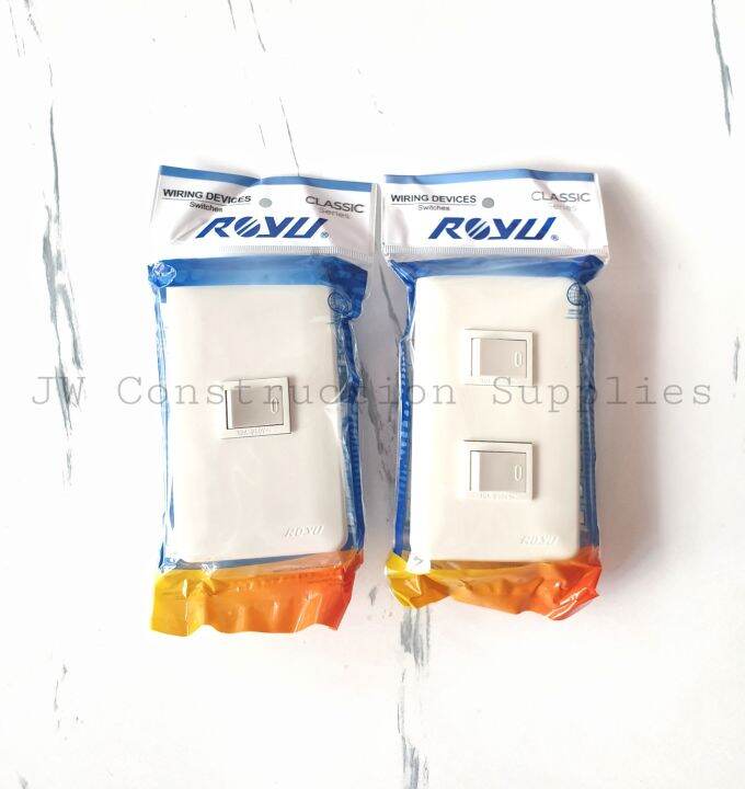 ROYU Switch Set Classic Series (1 Gang, 2 Gang) | Lazada PH