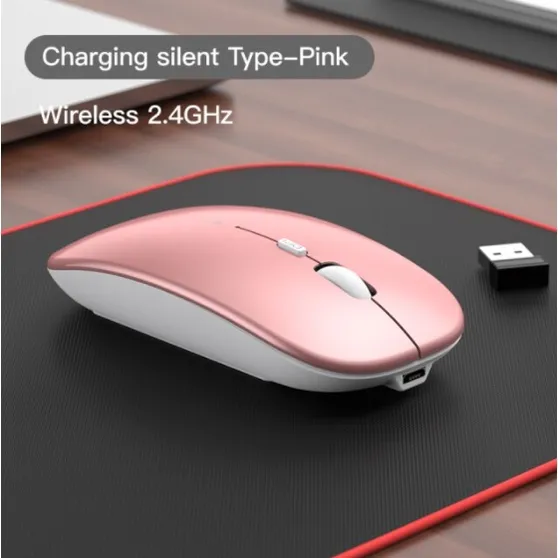 Rechargeable 2.4G wireless silent mouse | Lazada PH