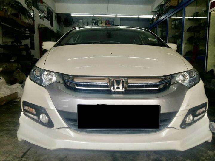 Honda Insight 2012 2013 2014 facelift mugen bodykit body kit front side ...