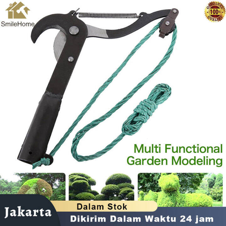 Gunting Dahan Pohon/Tree Pruner/Gunting Dahan Tarik/Gunting Tali Gergaji Pohon Anti Karat ...