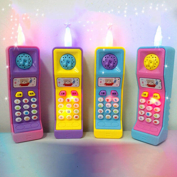 1PCs Kids ephone Machine Cell Phone Toy Learning Machine Point Reading ...