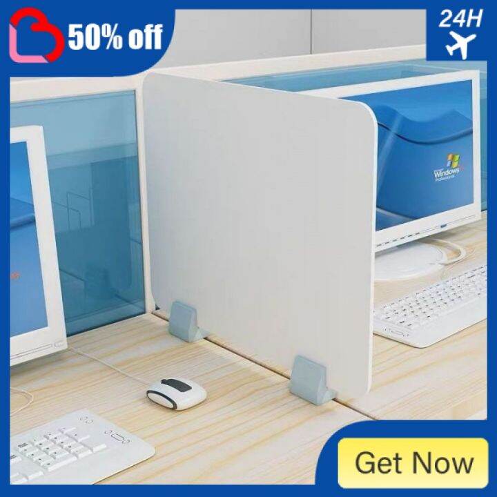 Office Desk Surface Panel Isolation Board PVC Orifice Plate Student ...