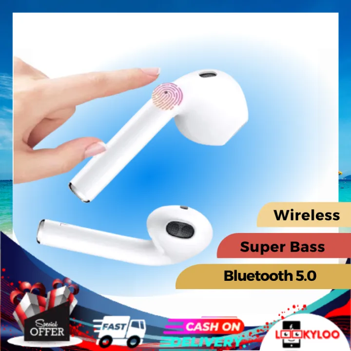 Lookyloo Wireless EarphoneS With Mic Original Earbuds Bluetooth Stereo ...