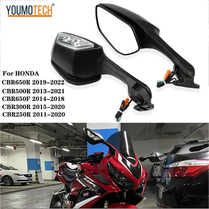 For Honda CBR250R CBR300R CBR500R CBR650R CBR650F Motorcycle Rearview ...