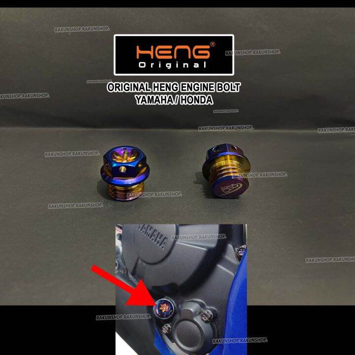 Original Heng Engine Bolt 1 PC Made in Thailand fit for All Yamaha and ...