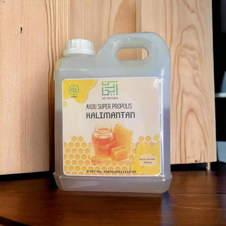 Madu Super Kalimantan isi 1 kg - bee pollen dan propolis | Lazada Indonesia
