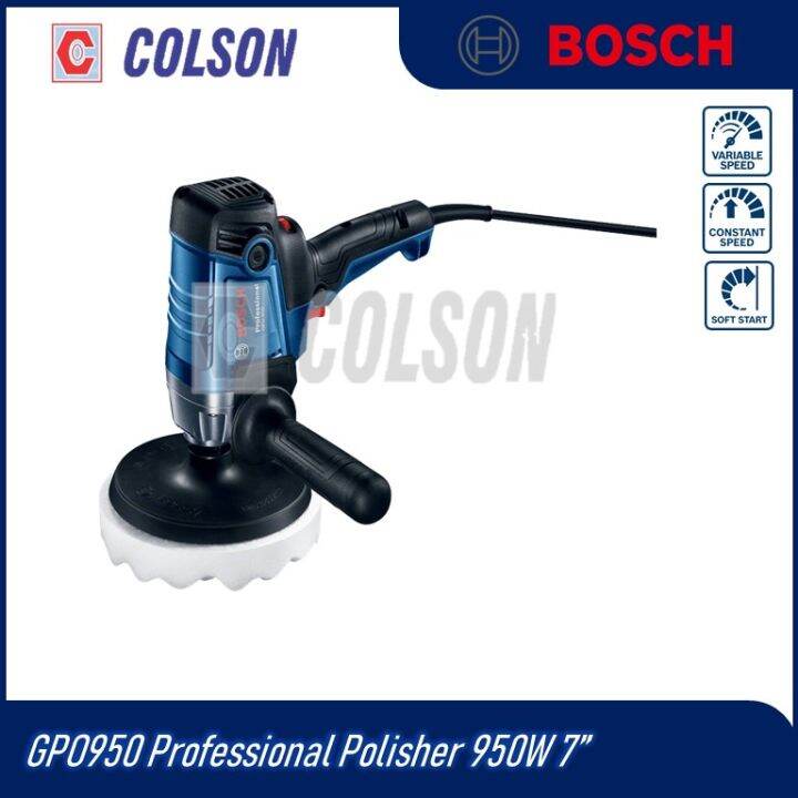 COLSON BOSCH Professional 7" 180mm Polisher GPO 950 | Lazada