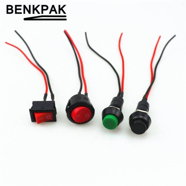 [GAMA] Push button switch car circuit wire speaker electrical mini boat ...