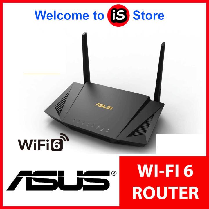 ASUS WiFi 6 Router RT-AX56U AX1800 AiMesh Wireless Router with OFDMA MU ...