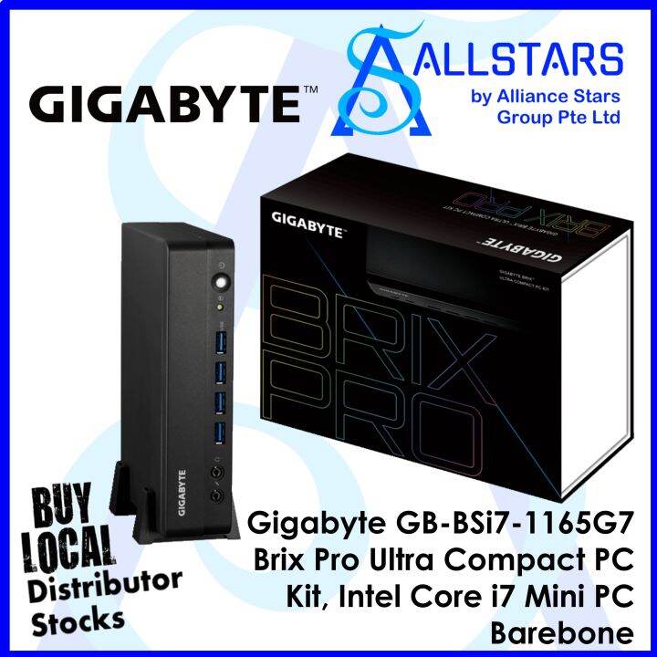 (ALLSTARS : We are Back Promo) Gigabyte GB-BSi7-1165G7 Brix Pro Ultra ...