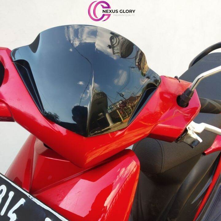 Visor Beat Karbu Windshield Honda Beat Karbu 2008 2009 2010 2011 2012 ...