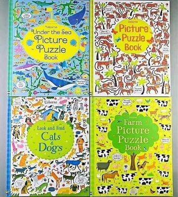 Usborne Picture Puzzle Book & Look and Find (4 Selection) | Lazada