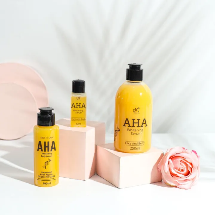 AHA Serum face and body 250ml JUMBO | Lazada Indonesia