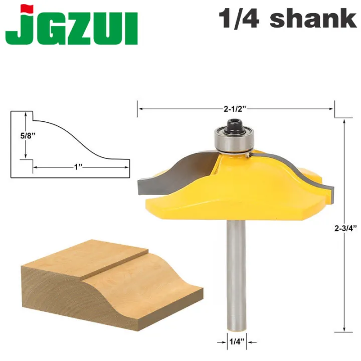 1PC 1/4" Shank Raised Panel Router Bit Ogee Bead Cove Door Ogee Door ...