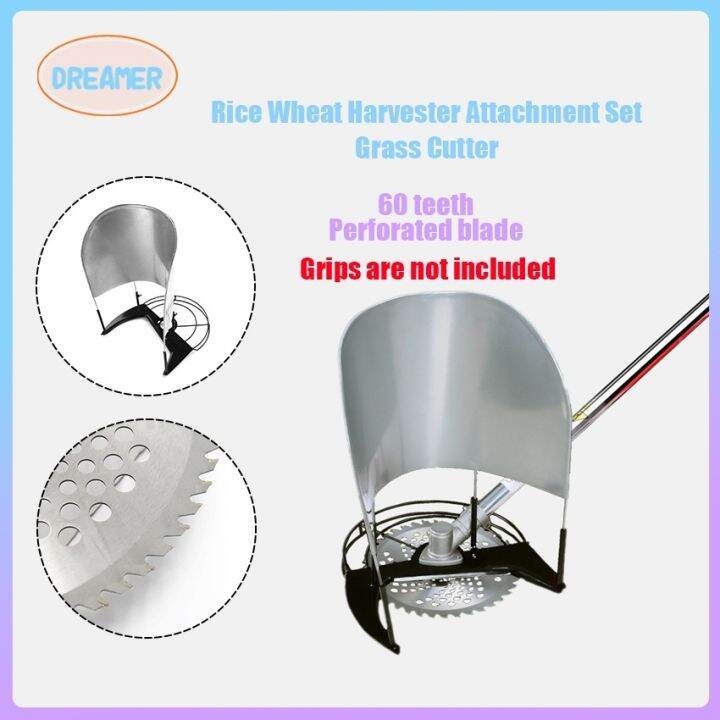 ☃♤ Rice Wheat Harvester Attachment Set For GX35 TD40 Paddy Guard ...