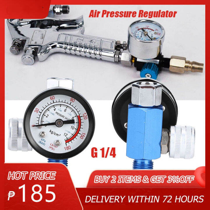 HVLP Spray Gun Regulator Air Pressure Regulator Auto Paint Air ...