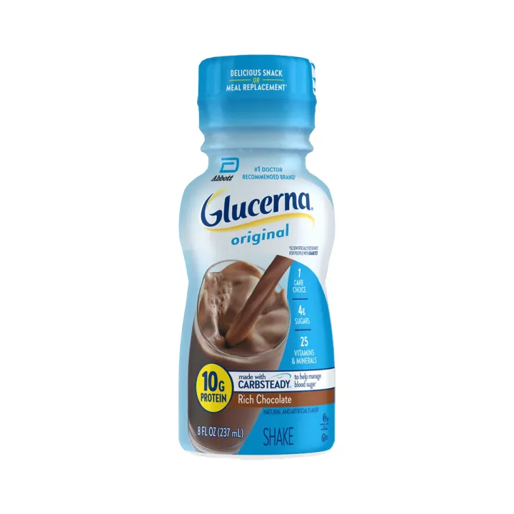 Glucerna Shake, Original, Rich Chocolate 237ml | Lazada PH