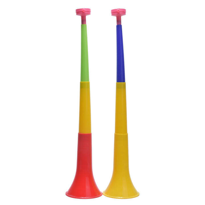 Lofty White สดชื่นแตรเป่า Vuvuzela เทศกาล Raves Events สุ่มสีแก้วสไตล์ยุโรป World Cup | Lazada.co.th