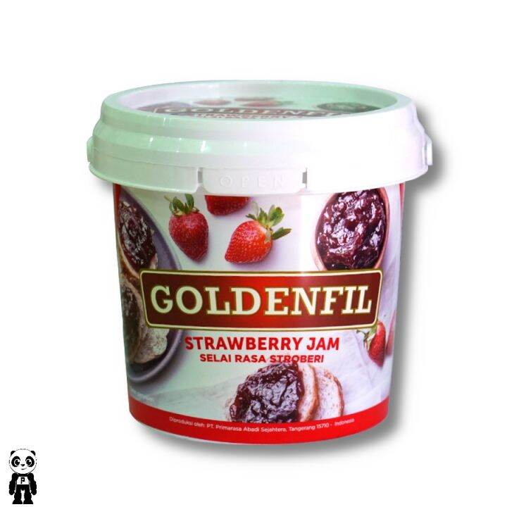 Goldenfil Strawberry Jam 1kg Selai Stroberi | Lazada Indonesia