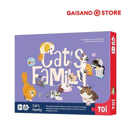 Toi Cat's Family Puzzle | Lazada PH
