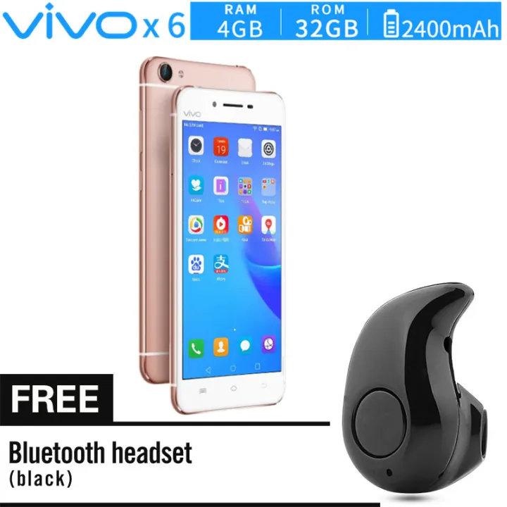 【Free S530 Bluetooth Headset】Original Vivo X6 Octa-core Mobile Phone touch screen 4GB RAM/32GB ...