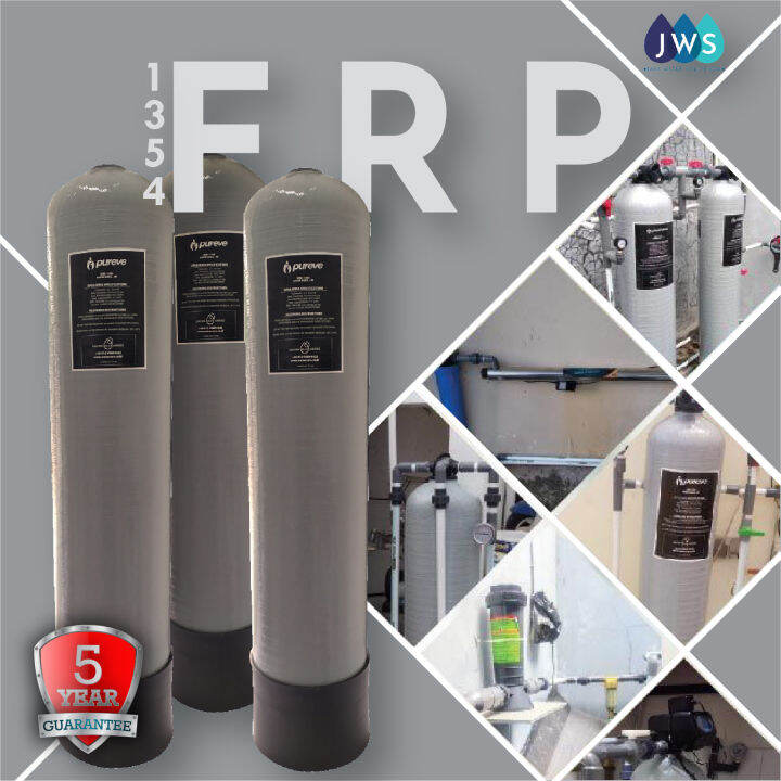 TABUNG FRP 1354 - Tank Filter Air PUREVE - Tangki Media 13" x 54 ...