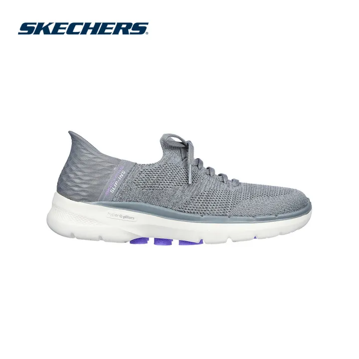 Skechers สเก็ตเชอร์ส รองเท้า ผู้หญิง GOwalk 6 Gowalk Shoes 124568-GYLV ...