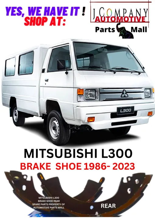 L300 BRAKE SHOE REAR 1996 - 2018 MITSUBISHI | Lazada PH