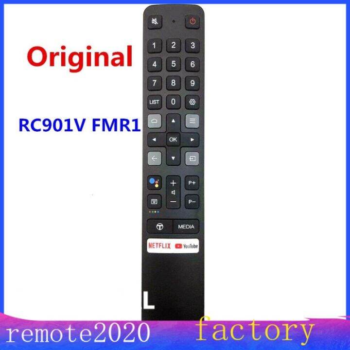 RC901V FMR1 New Original remote For tv tcl Voice LCD LED TV Remote ...