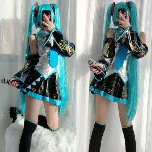 Zatsune Miku Cosplay Costume