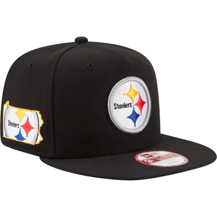 【Ready Stock】New Original Football Cap Pittsburgh Steelers Man Baseball ...